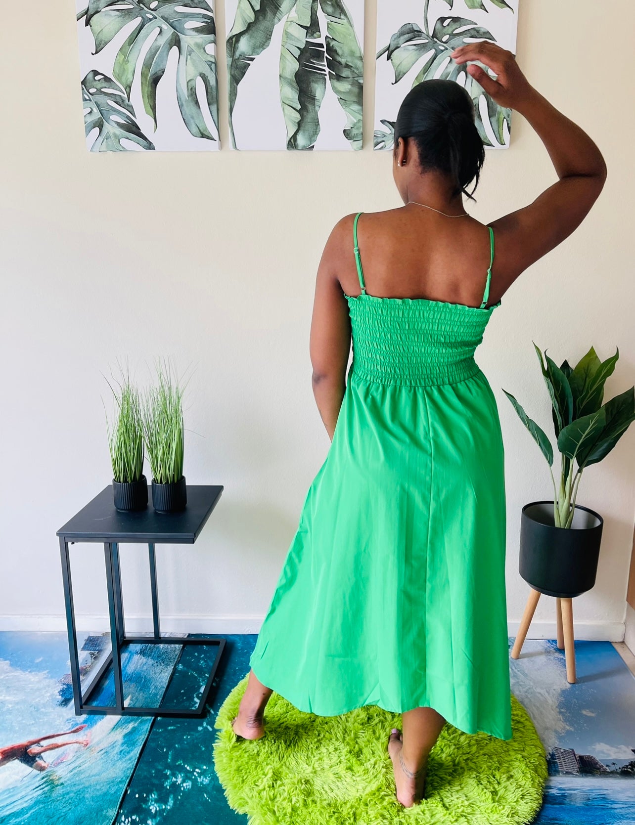 Toni Green Cute Dress – WardrobeNThings